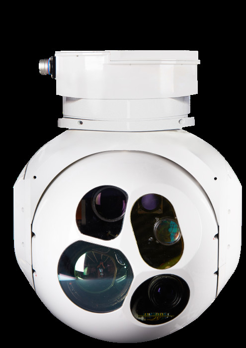 DC28V Electro Optic Drone System UAV Payload High Precision Visual Axis ...