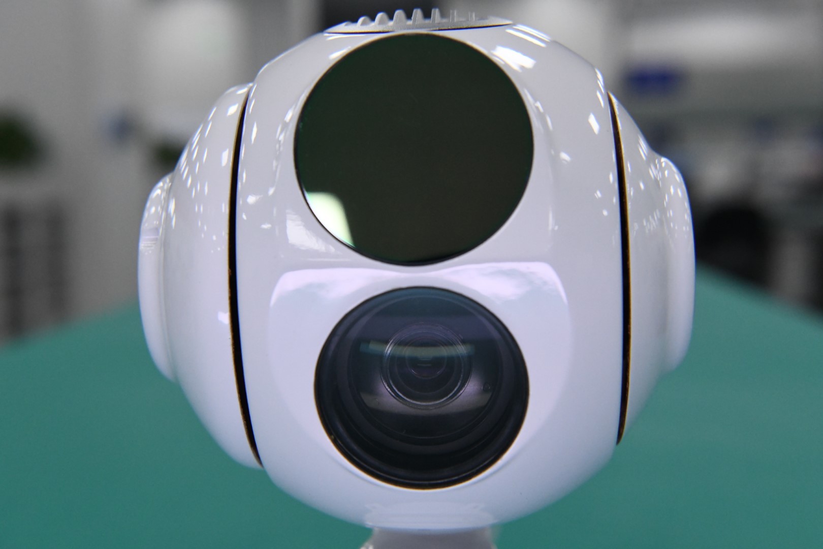 35mm Focus Length Infrared EO System UAV Gimbal Camera With Dual Sensor