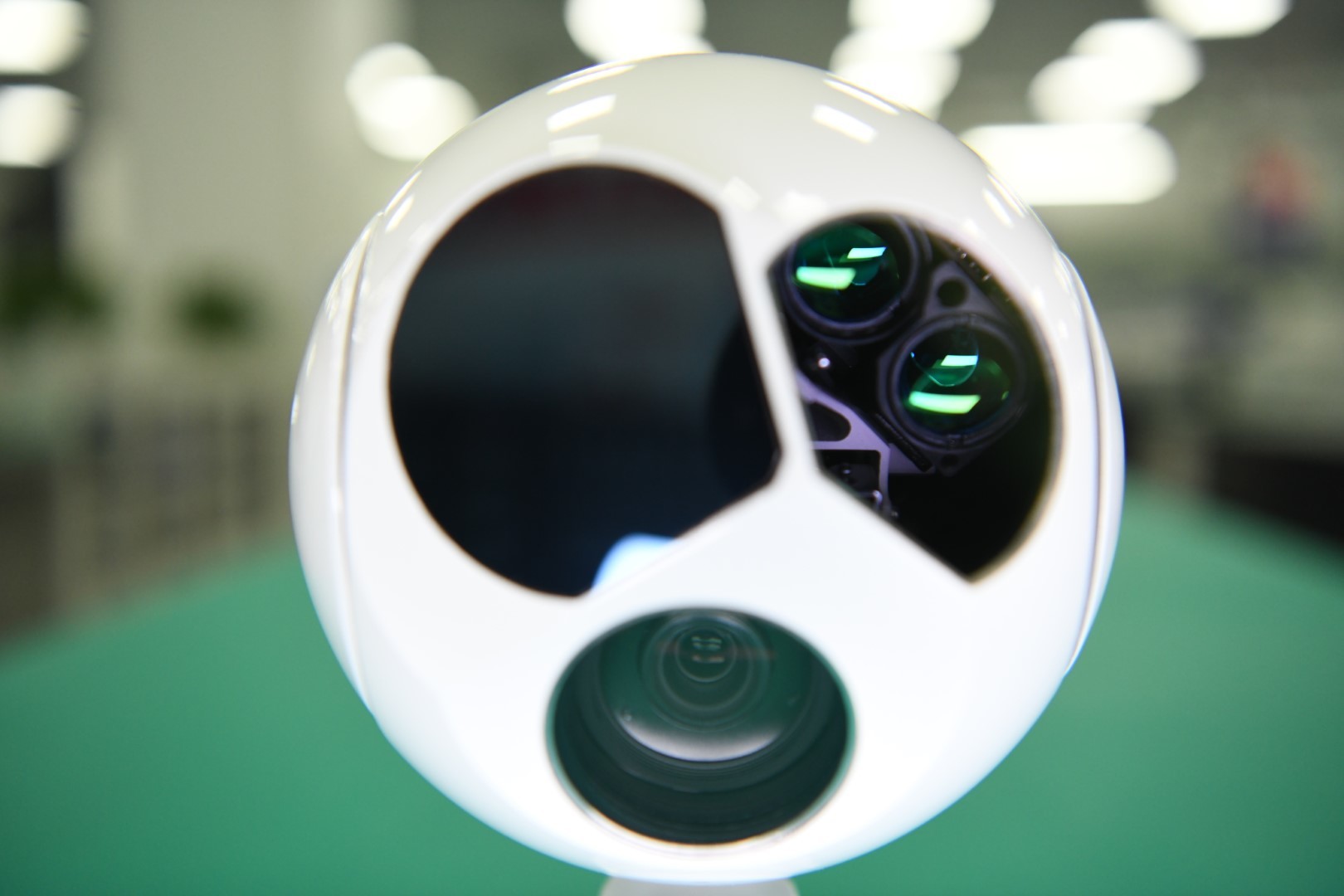 3 Axis Electro Optical UAV Gimbal Camera With Laser Rangefinder System